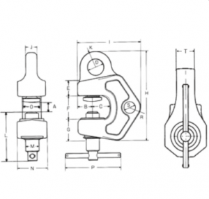 SBB Multi-directional Clamp | Kouei Japan Trading | Get Quotation