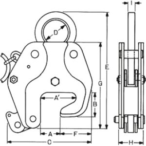 Eagle Clamp BCL Type Clamp for Valve Plate | Kouei Japan Trading | Get ...
