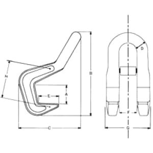 EH Type Eagle Hacker Clamp Eagle Clamp | Kouei Japan Trading | Get ...