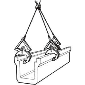 ELC Type Large U-shaped Groove Clamp Eagle Clamp | Kouei Japan Trading ...