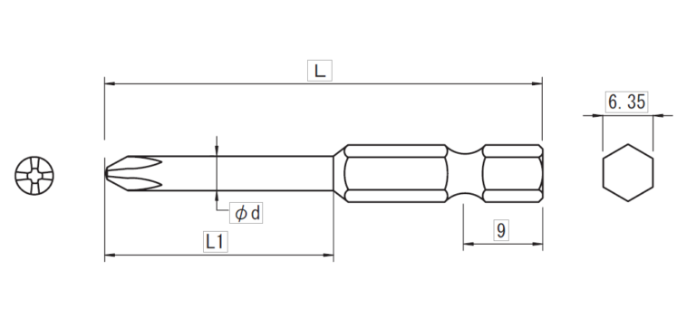 BIX B-35H/B-35HD/B-35HDM Screwdriver Bits | Kouei Japan Trading | Get ...
