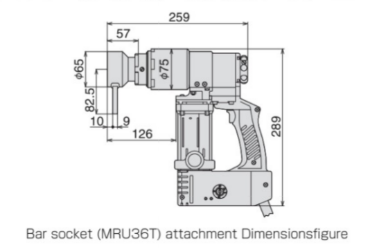 TONE GSR81T/82T Nut Runner | Kouei Japan Trading Co., Ltd.