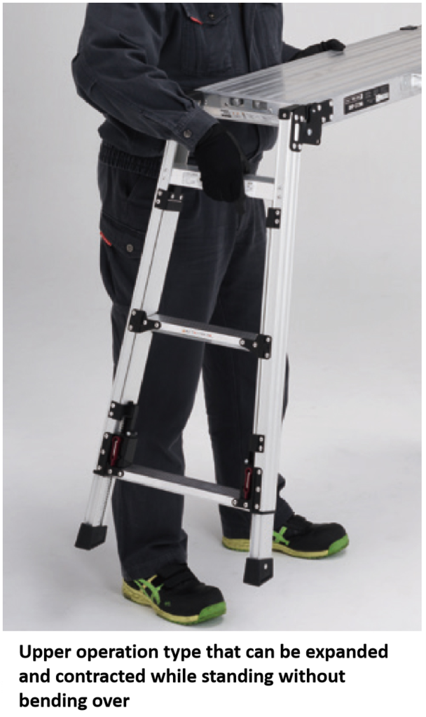 Pica DXP-S120A Four-leg Adjustable Scaffold [Upper Pperation Type ...