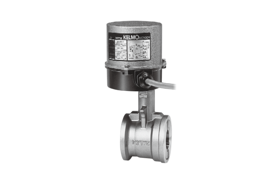 Kitz EA100/200-5UTWE, EA100/200-10UTWE Type EA Electric Actuators/Class 5K/10K Wafer Stainless ...