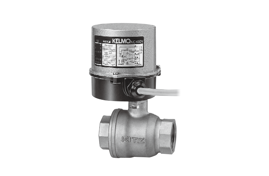 Kitz EA100/200-UTFE Type EA Electric Actuators/Class 10K Stainless ...