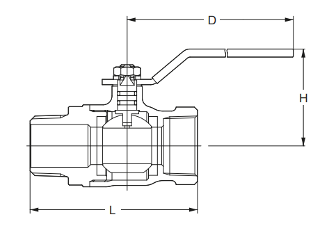 Kitz TO Type 400 Brass Ball Valves (Standard Bore) | Kouei Japan ...