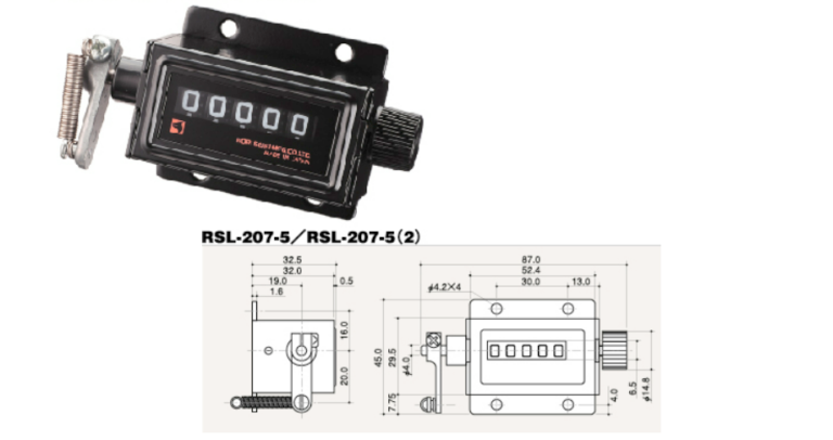 KORI SEIKI RS Ratchet Counter Compact Type | Kouei Japan Trading | Get ...