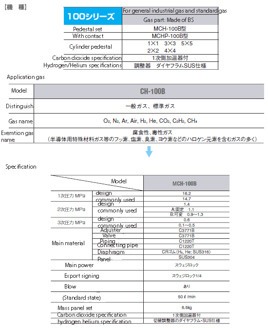 Chiyoda Seiki MCH-100B/MEXS-100 Series Stand Set | Kouei Japan Trading ...
