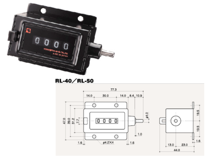KORI SEIKI RL Rotary Counter Small Type | Kouei Japan Trading | Get ...