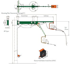 Tosei Sharyo SPE, SPSE Space Arm | Kouei Japan Trading | Get Quotation