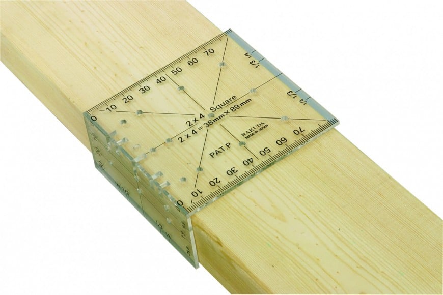 Shimizu Two-by-four Ruler – Carpenter Tools | Kouei Japan Trading | Get ...
