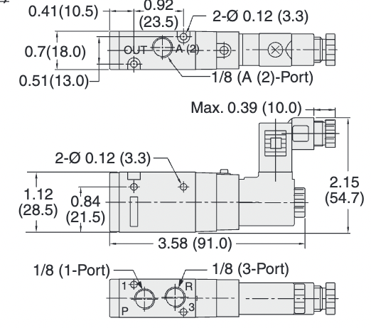 Ross Asia Inline slimline 95 series Inline spool valve | Kouei Japan ...