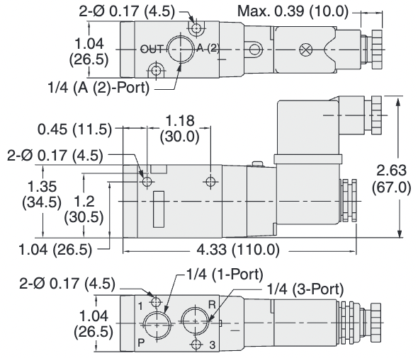 Ross Asia Inline slimline 95 series Inline spool valve | Kouei Japan ...