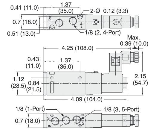 Ross Asia Inline slimline 95 series Inline spool valve | Kouei Japan ...
