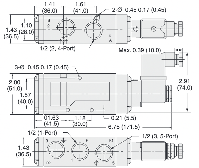 Ross Asia Inline slimline 95 series Inline spool valve | Kouei Japan ...