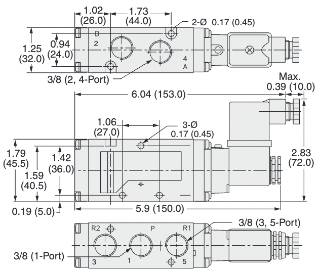 Ross Asia Inline slimline 95 series Inline spool valve | Kouei Japan ...