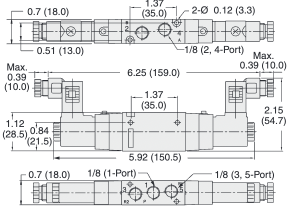 Ross Asia Inline slimline 95 series Inline spool valve | Kouei Japan ...