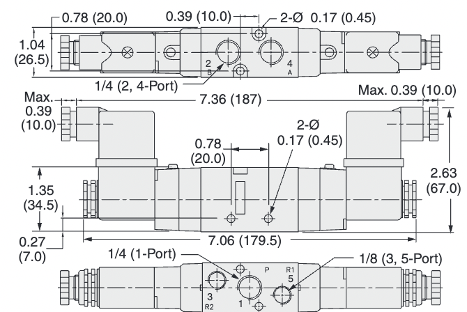 Ross Asia Inline slimline 95 series Inline spool valve | Kouei Japan ...