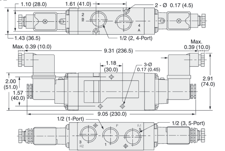 Ross Asia Inline slimline 95 series Inline spool valve | Kouei Japan ...