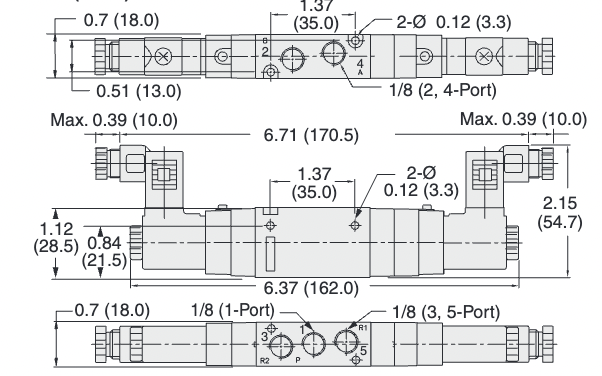 Ross Asia Inline slimline 95 series Inline spool valve | Kouei Japan ...