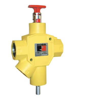 Ross Asia 15 Series Lockout LOX Valve Safety cat. 1, PL c, manual LOX ...
