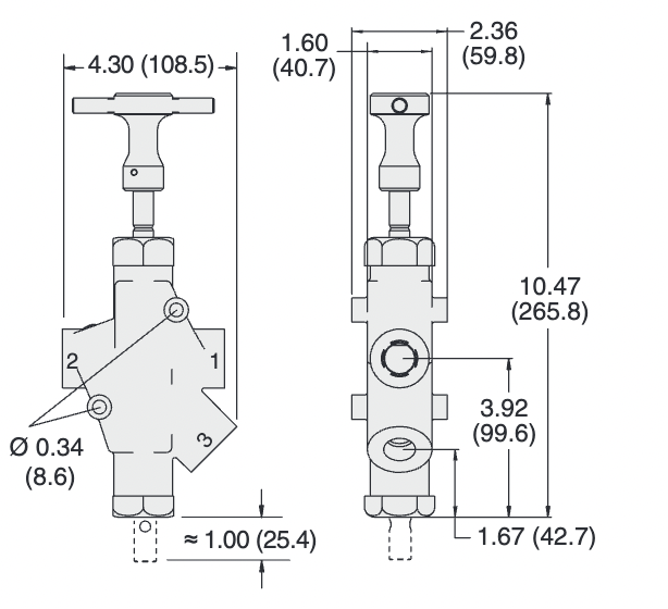 Ross Asia 15 Series Lockout LOX Valve Safety cat. 1, PL c, manual LOX ...