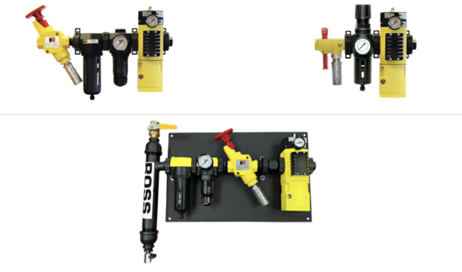 Ross Asia M35 series double valve Safety cat. 4 PL e, external ...