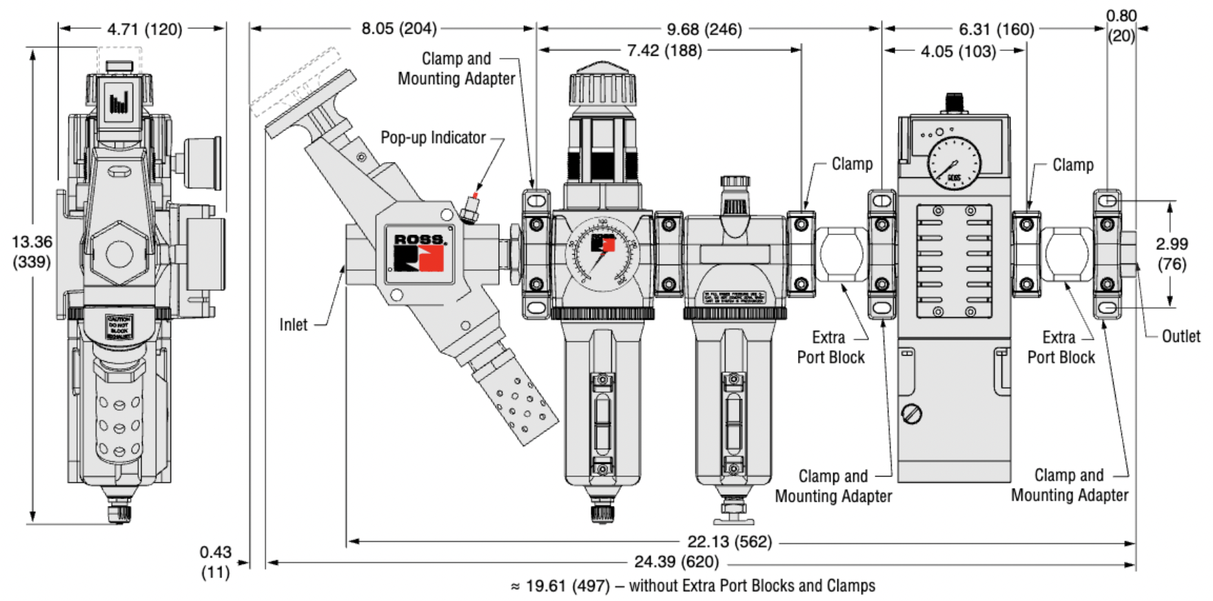Ross Asia Safety Air Entry Assembly with M35 Series Safety Exhaust ...