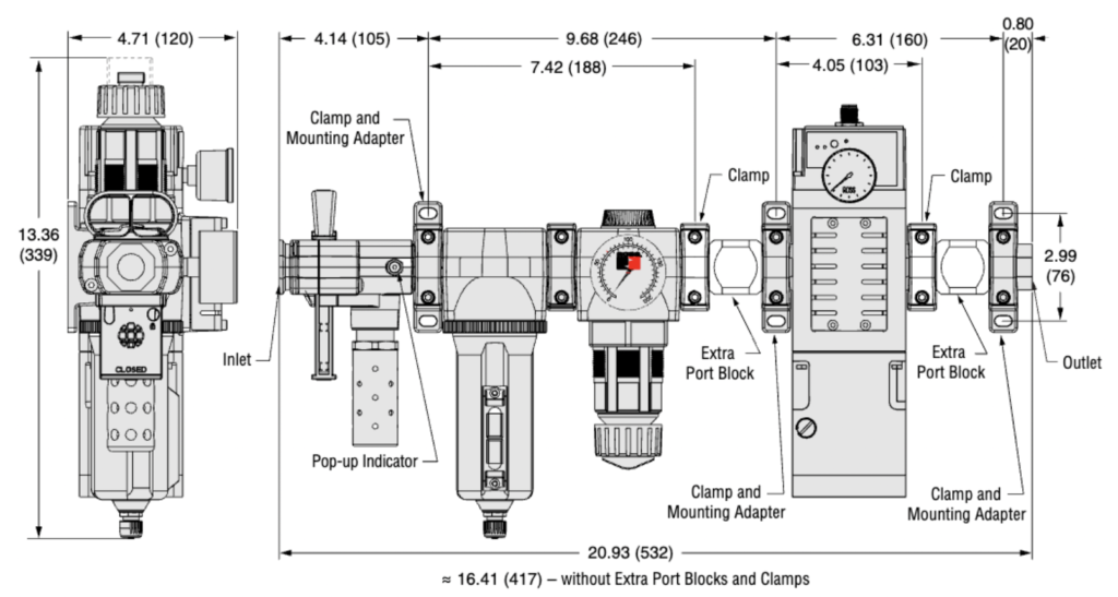 Ross Asia Safety Air Entry Assembly with M35 Series Safety Exhaust ...