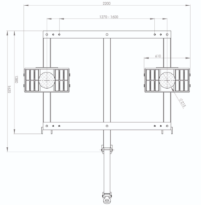 Jung G Professional Series Tandem Trolleys | Kouei Japan Trading | Get Quotation