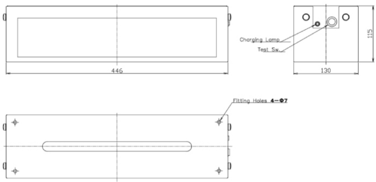 Kokosha Fluorescent Tube Type LED Emergency Light Self Contained ...
