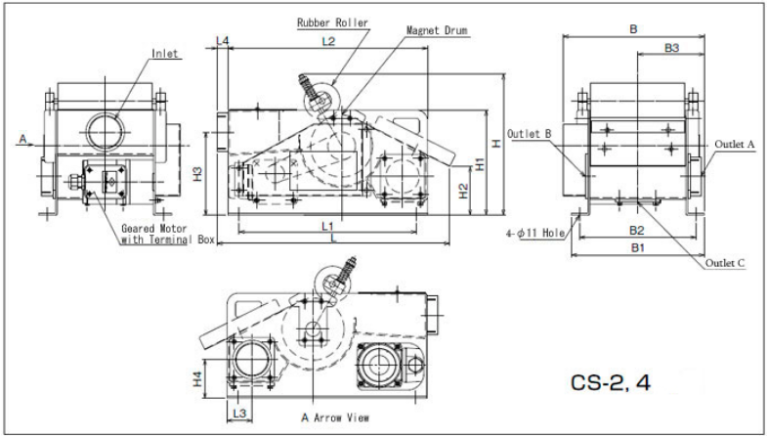 Hishiko CS Series Coolant Separator | Kouei Japan Trading