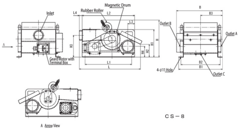 Hishiko CS Series Coolant Separator | Kouei Japan Trading