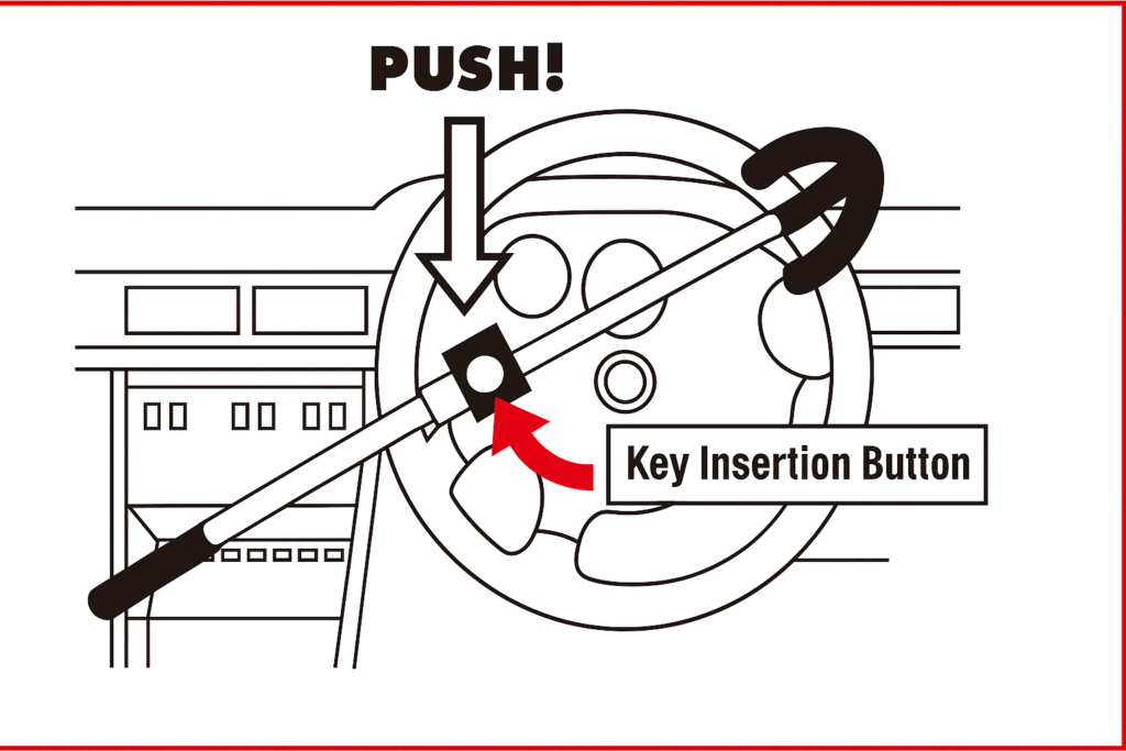 Chuhatsu LX-200 Steering Wheel Lock | Kouei Japan Trading | Get Quotation