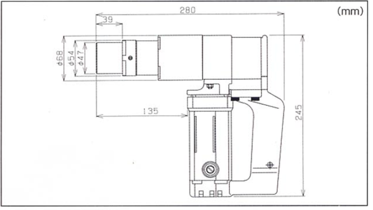 TONE S-Series Súng Siết Cắt Bulong Cường Độ Cao (TONE S-Series Shear ...