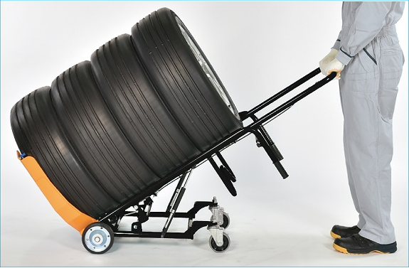 Nagasaki Jack NTP-217A/NTP-217B/NTP-217C Xe Đẩy Lốp Xe (Tire Carrier ...